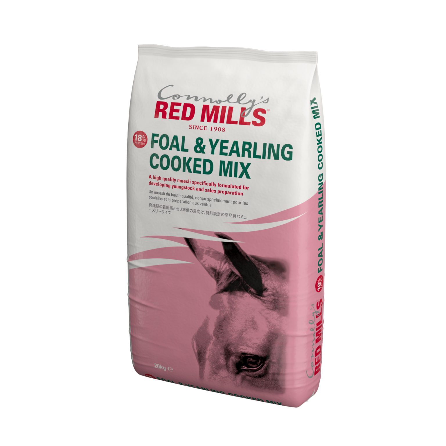 RED MILLS 18% Foal and Yearling Cooked Mix - Connolly’s RED MILLS